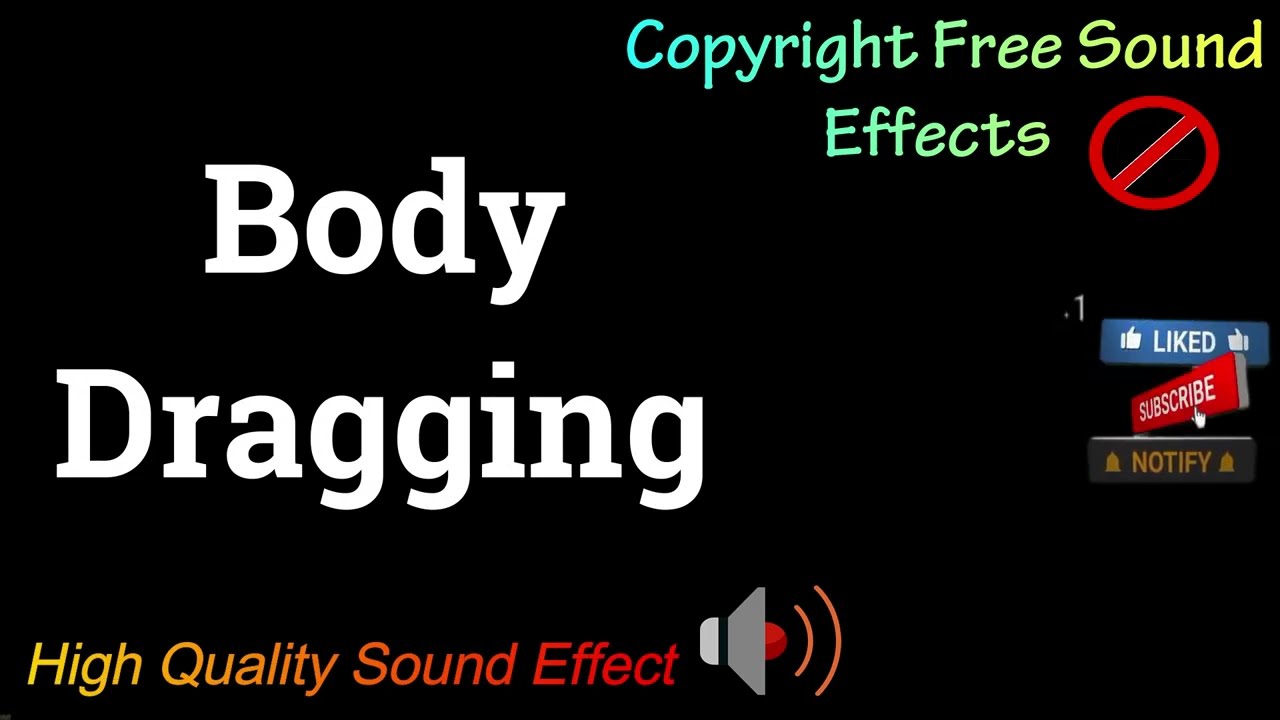 Body Dragging Horror Sound Effect | High Quality Sound| NCS | Royalty Free #soundeffect - YouTube