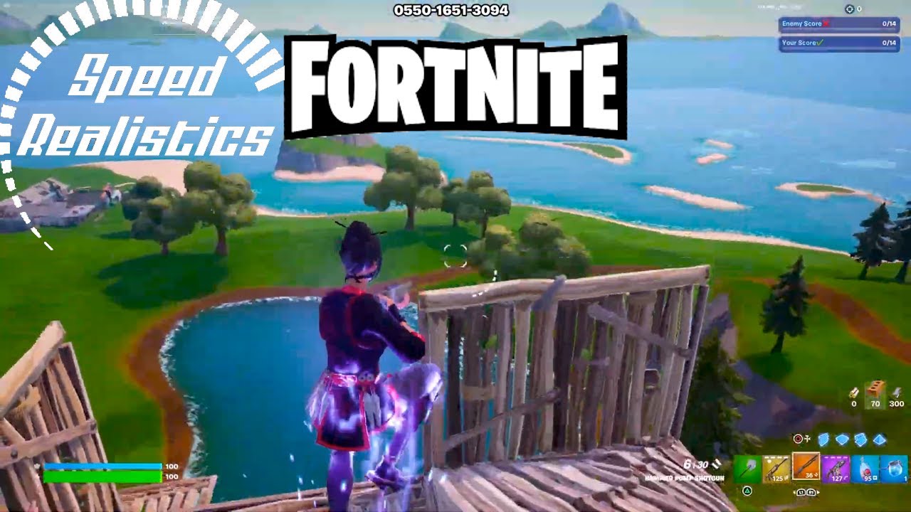 FORTNITE Speed Realistics 1V1 Gameplay PS5 - YouTube