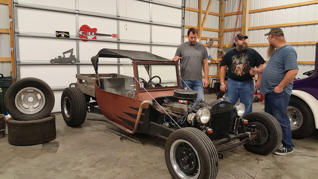 T bucket rat rod - YouTube