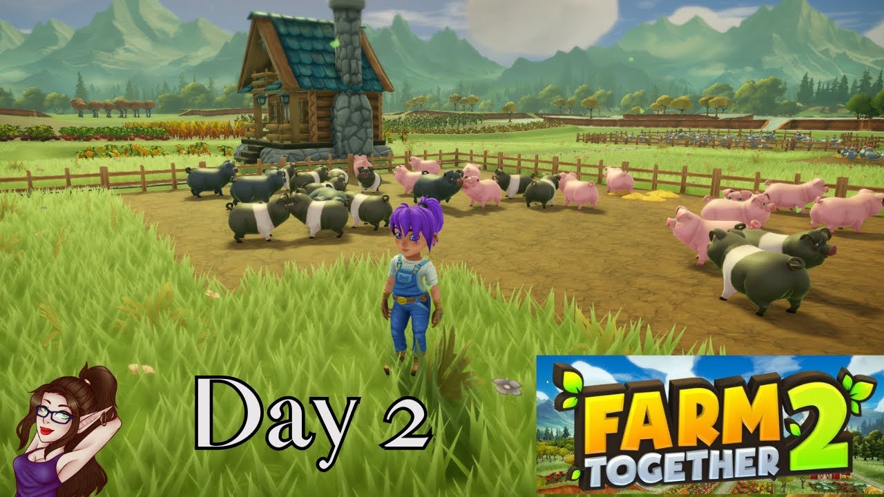 Farm Together 2 Cozy Day 2 Let's Get some more Farming On!!! - YouTube