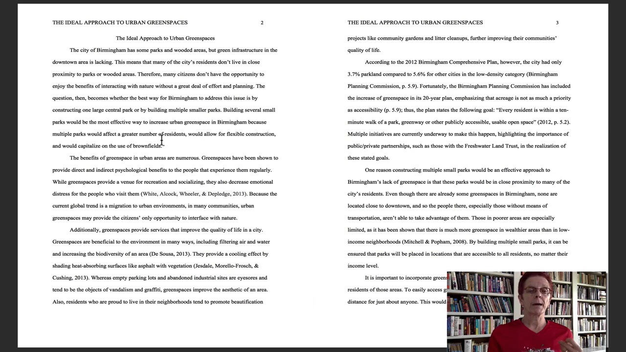 Model Stance Essay Analyzed - YouTube