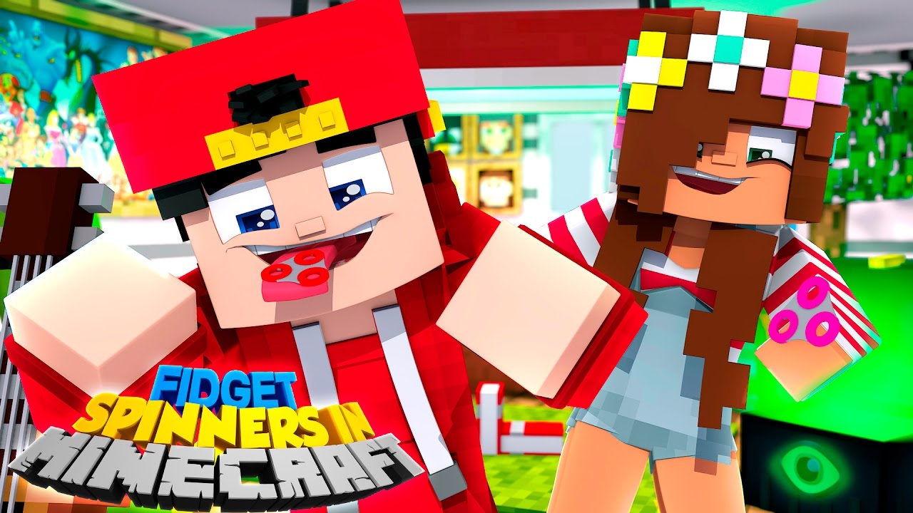 Minecraft Adventure - FIDGET SPINNERS IN MINECRAFT!! - YouTube