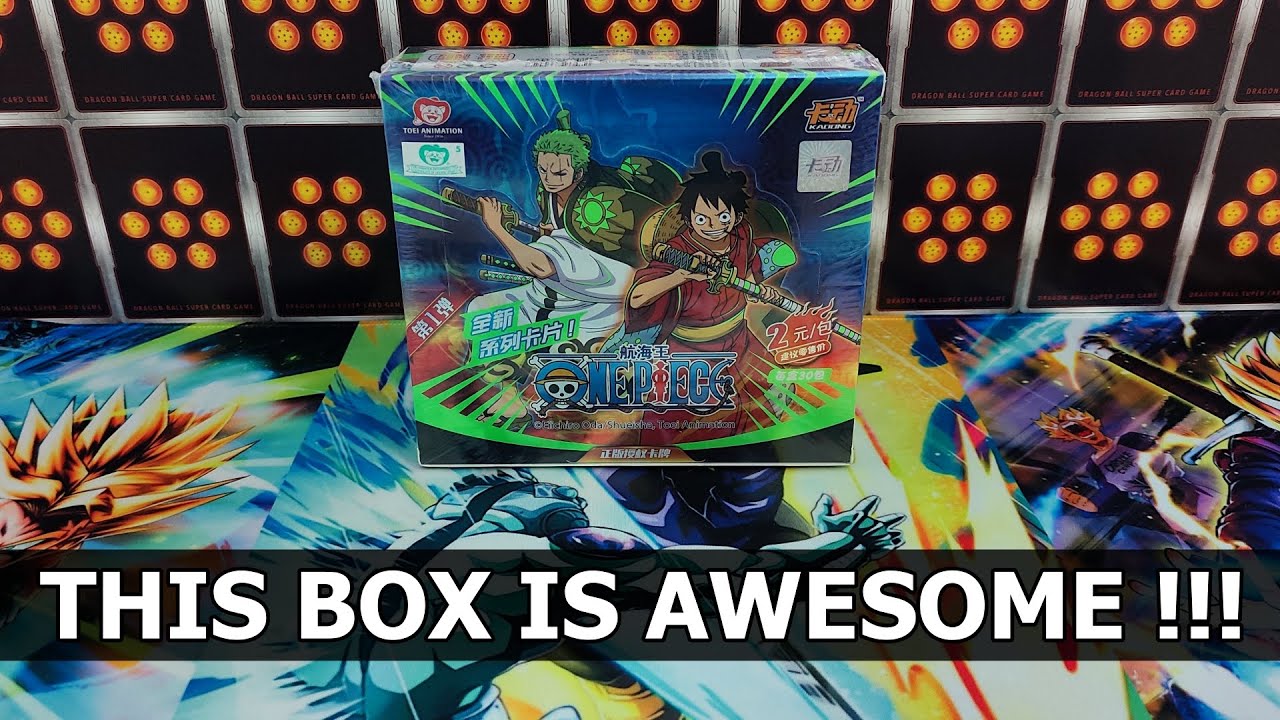 First Time Opening One Piece Booster Box. - YouTube