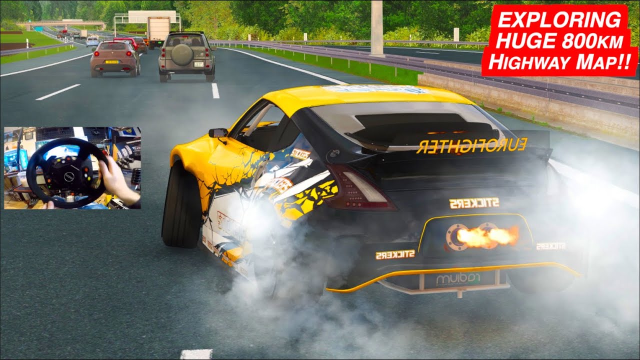 Exploring NEW 800km Highway Map w/TRAFFIC!! OMEGA Hometown Is GIGANTIC ...