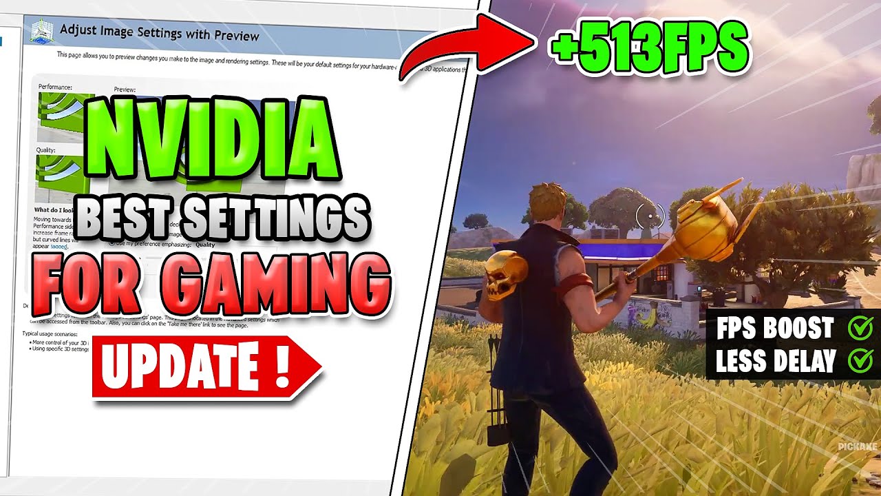 Nvidia Control Panel Best Settings For Gaming & Performance in 2024 ...