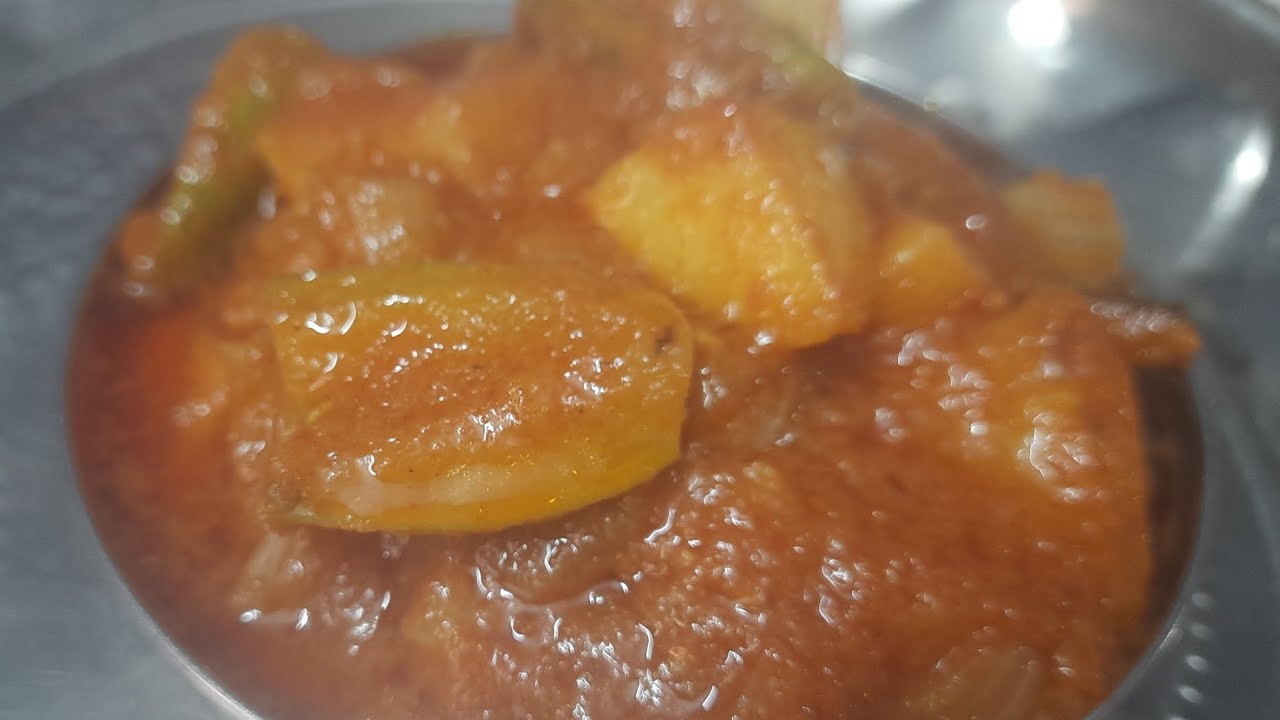 Aloo potals curry || in telugu recipe curry - YouTube