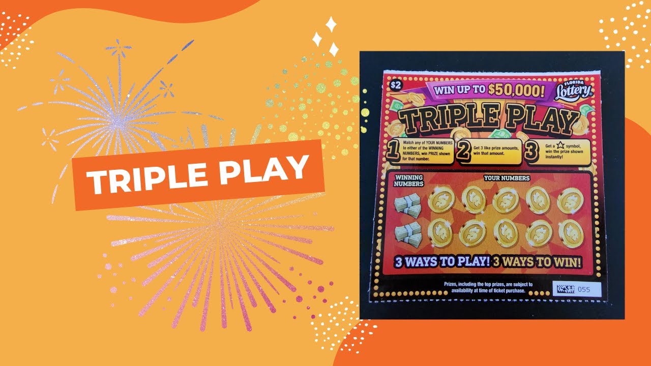Triple Play | One Of My Favorite Tickets| Florida Scratch Offs - YouTube
