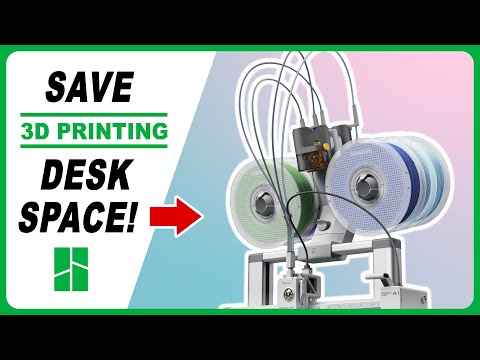 🪛 HOW TO Top Mount the AMS Lite -  Bambu Lab A1 3D Printer