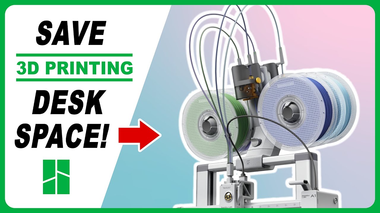 🪛 HOW TO Top Mount the AMS Lite - Bambu Lab A1 3D Printer - YouTube