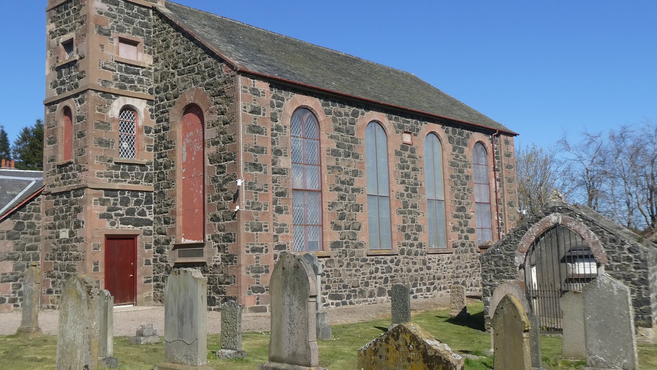 Parish Church And Graveyard Rattray Blairgowrie Perthshire Scotland ...