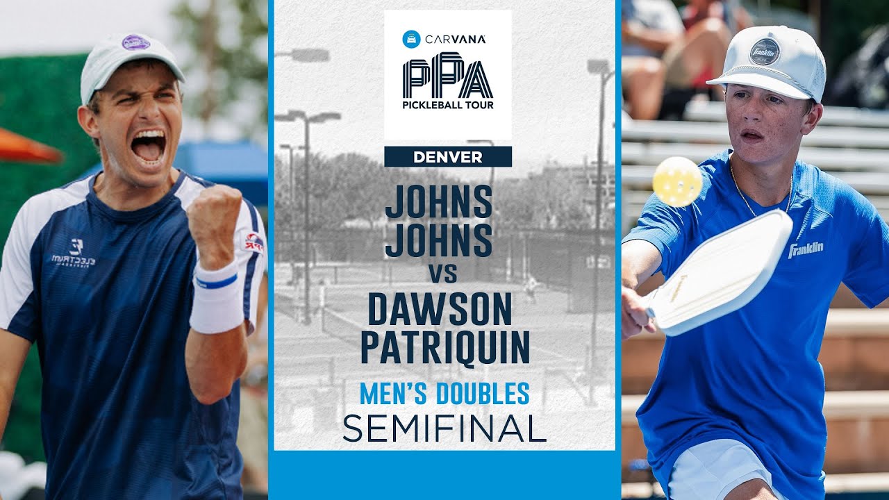 Johns brothers take on Dawson and Patriquin in the Semifinals - YouTube