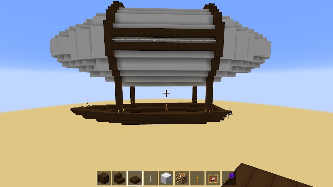 Minecraft Blimp Tour - YouTube