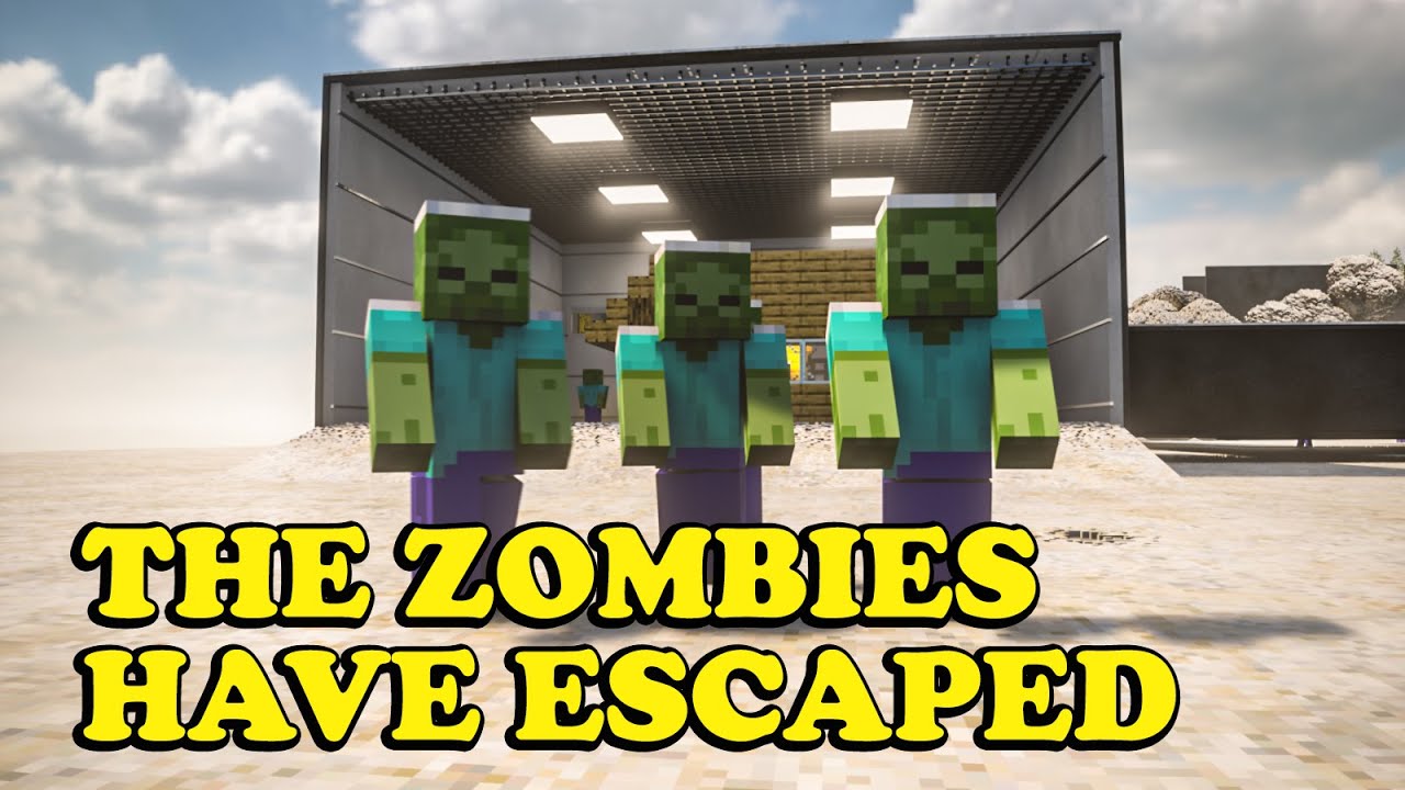 Zombies ESCAPE From THE LABORATORY MINECRAFT 🐻 Teardown - YouTube