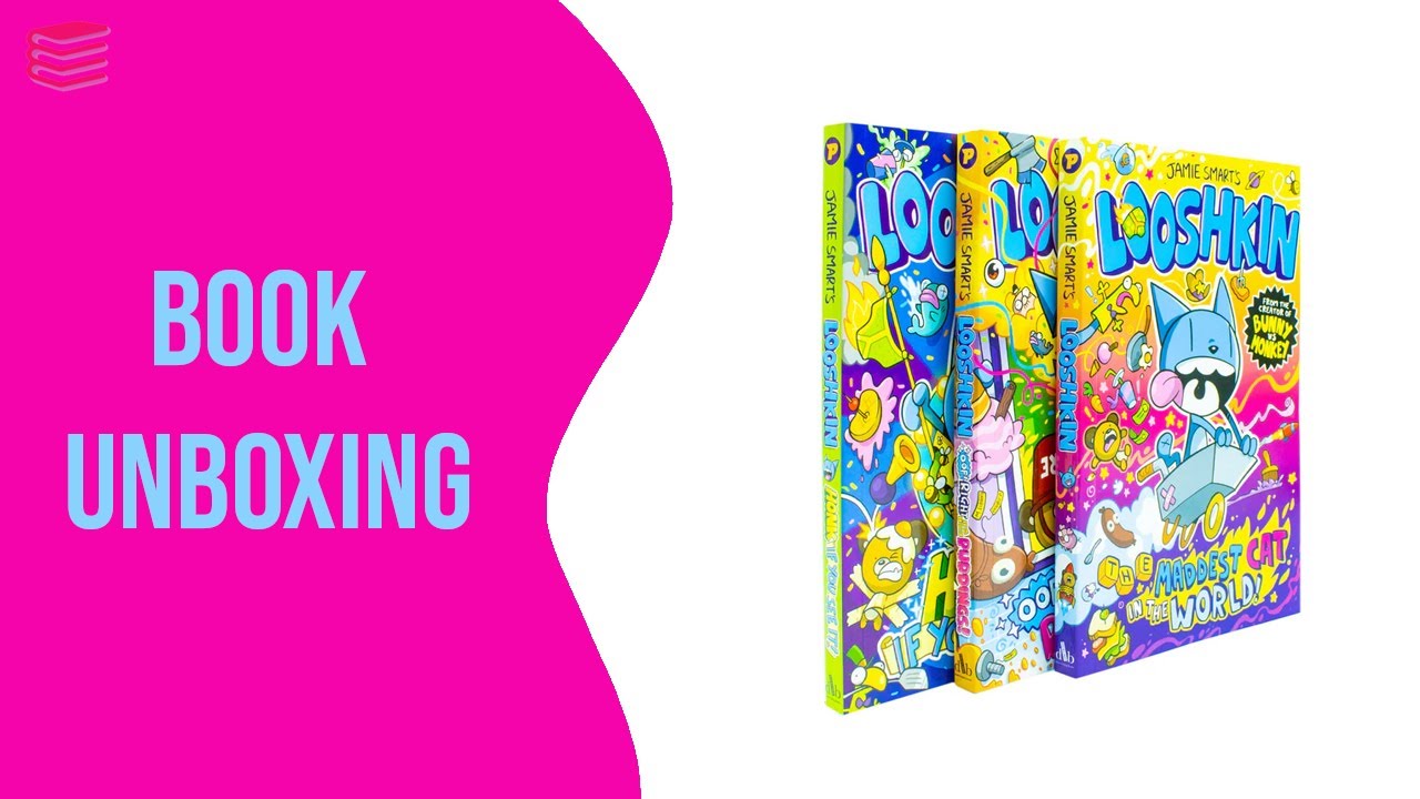 Jamie Smart's Looshkin Series 3 Book Set - Book Unboxing - YouTube