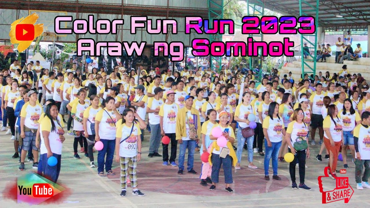 Color Fun Run 2023 - YouTube