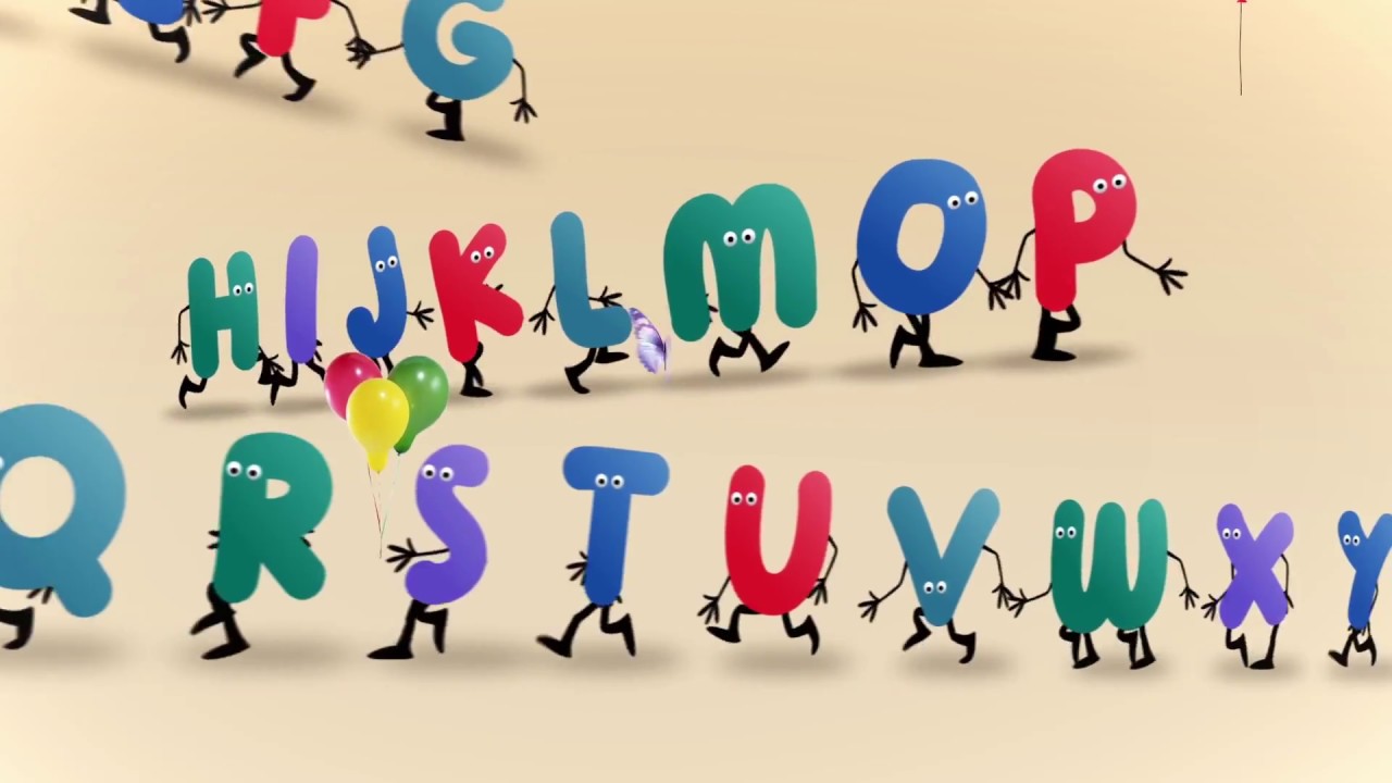 ABC Song with animation male vocal - YouTube