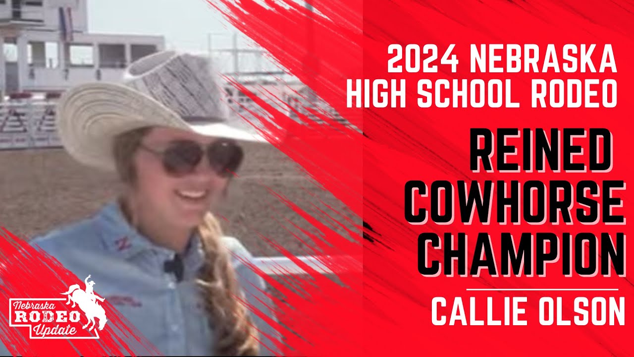 Meet the 2024 Nebraska High School Rodeo Reined Cowhorse Champion ...