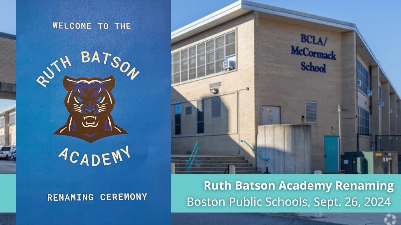 Milly Arbaje-Thomas Speaks at Ruth Batson Academy Renaming - YouTube