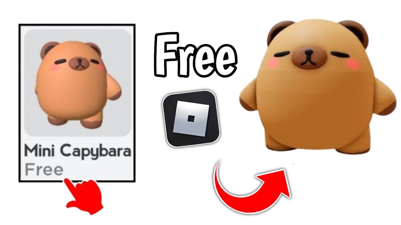 2025 New Update Today 😲! How to Get Free Mini Capybara Items in Roblox ...
