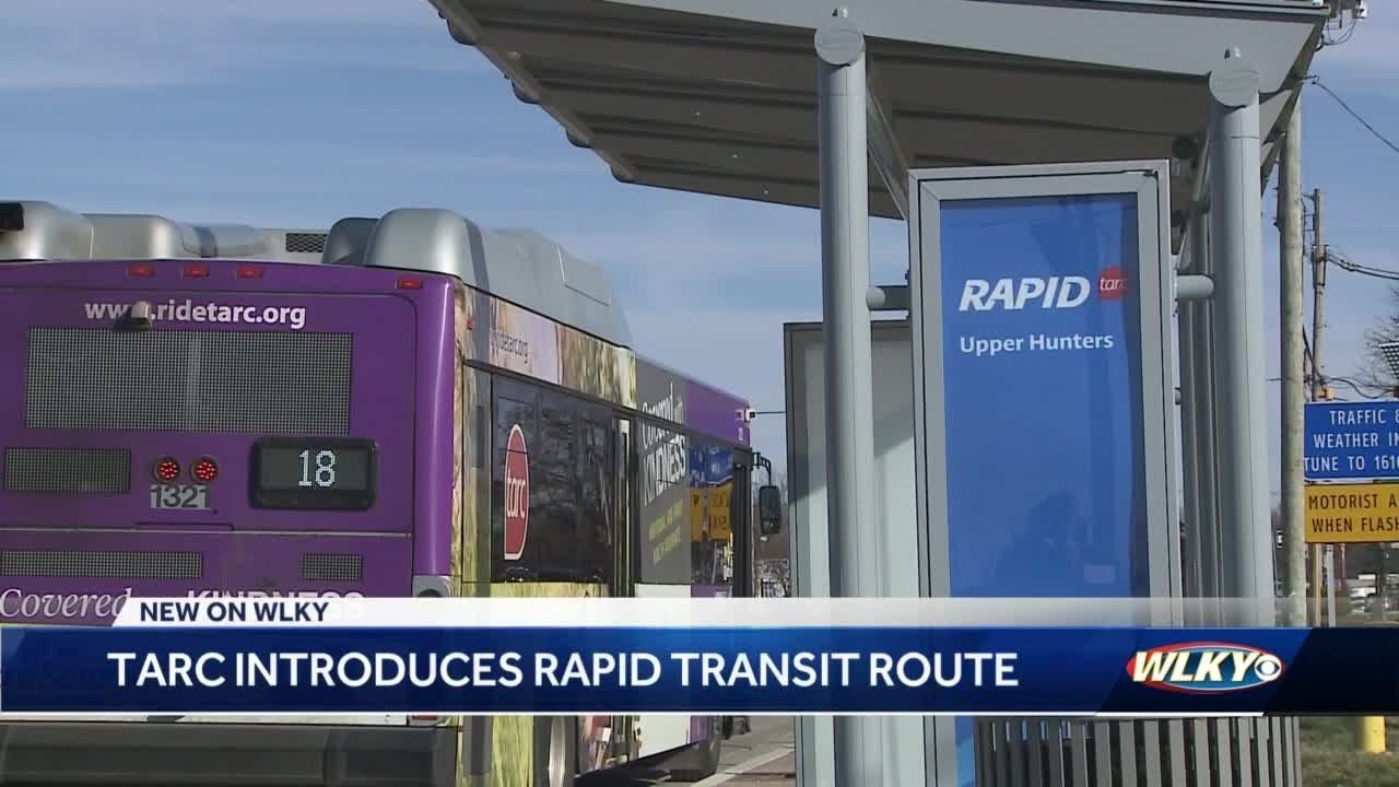 TARC introduces rapid transit route - YouTube