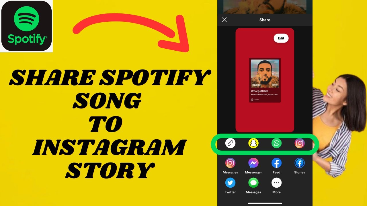 How To Share Spotify Song To Instagram Story Simple Tutorial YouTube How To Share Spotify Song To Instagram Story Simple Tutorial YouTube