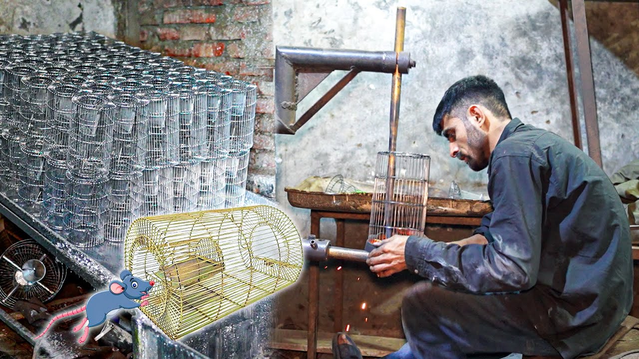 How to Make Metal Rat/Cage Trap in Factories - YouTube