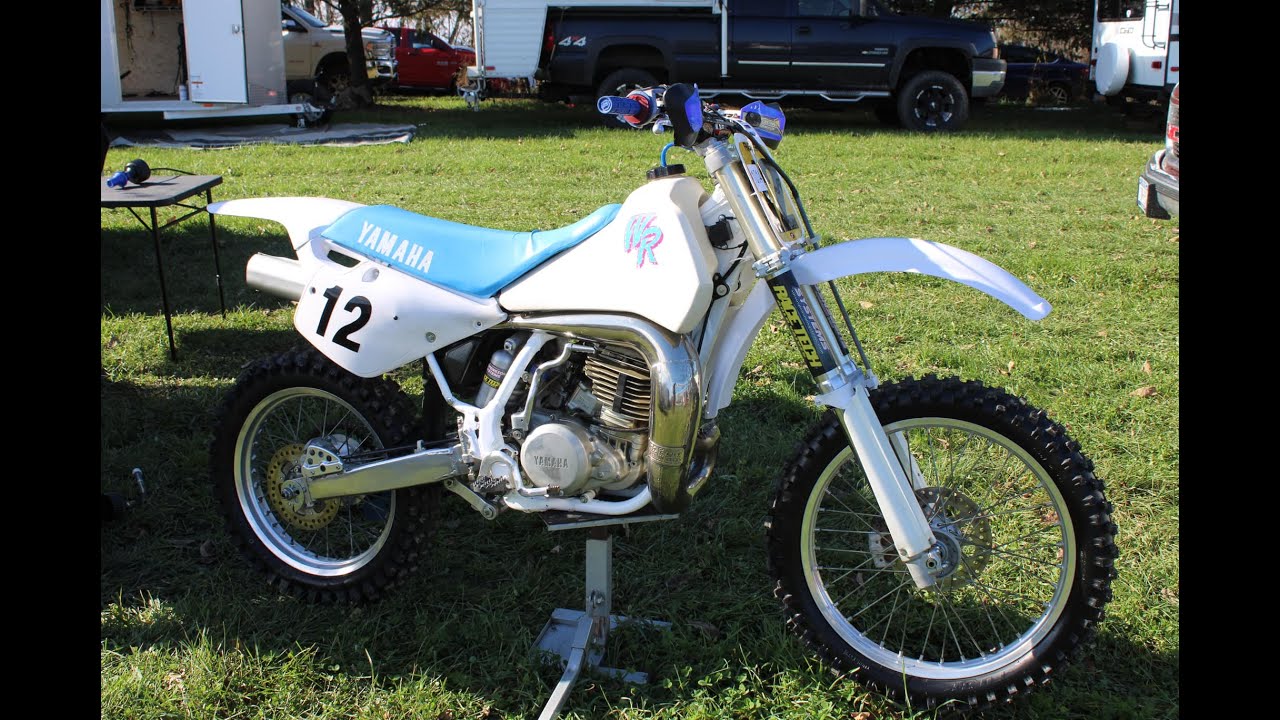 1992 WR500 Harescramble (video 1/6) - YouTube
