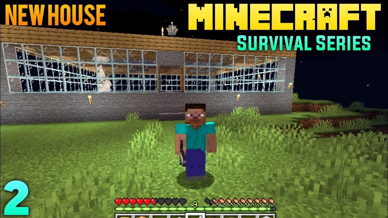 Building New House In Minecraft | Minecraft Survival Series | Minecraft ...