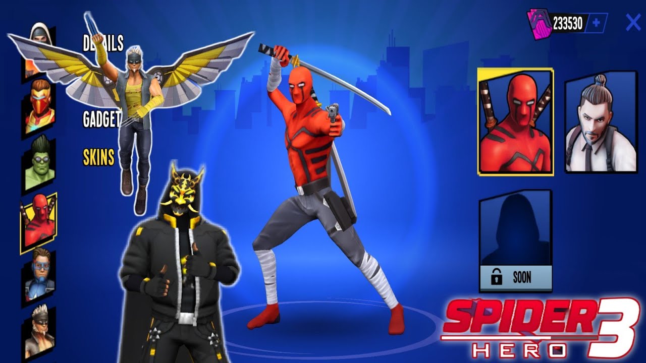 Spider Fighter 3 - New Update: Heroes VS Gangster Open World Gameplay ...