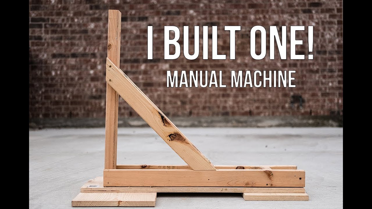 Manual Machine, I Built One! - YouTube