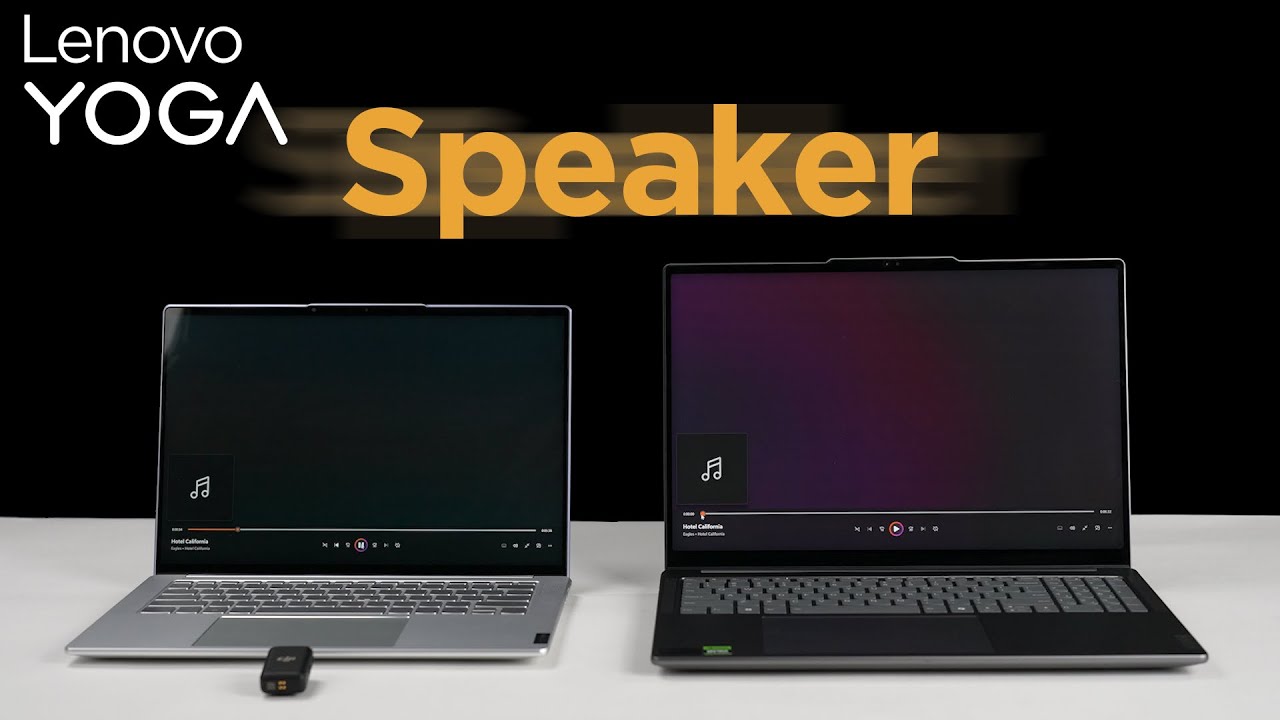 Lenovo Yoga Speakers: Sound That Hits Harder Than a Beat Drop - YouTube