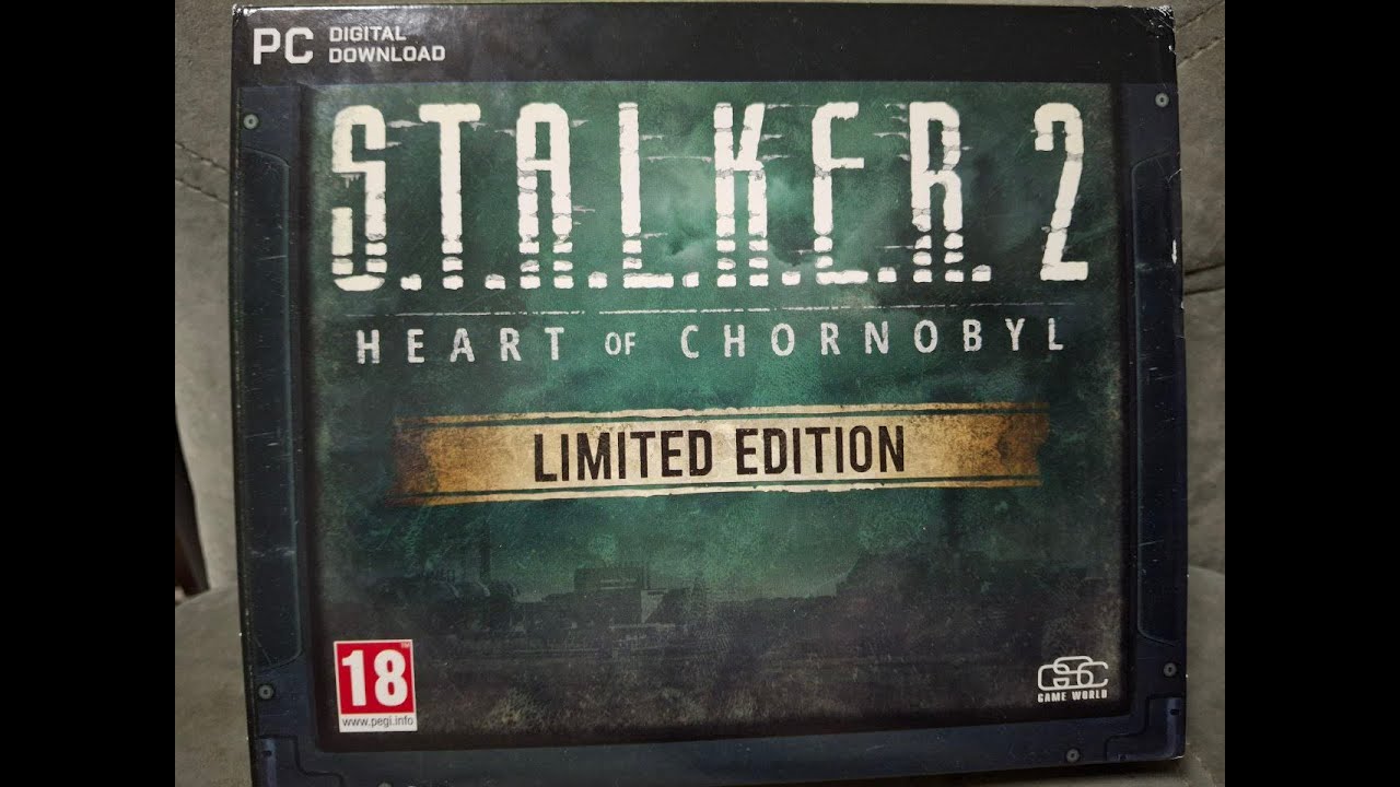 STALKER2. Огляд фізичної копії (LIMITED EDITION) - YouTube