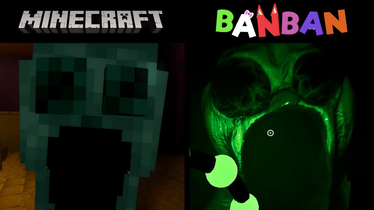 Senengeon in Garten of Banban 7 Vs Minecraft - YouTube