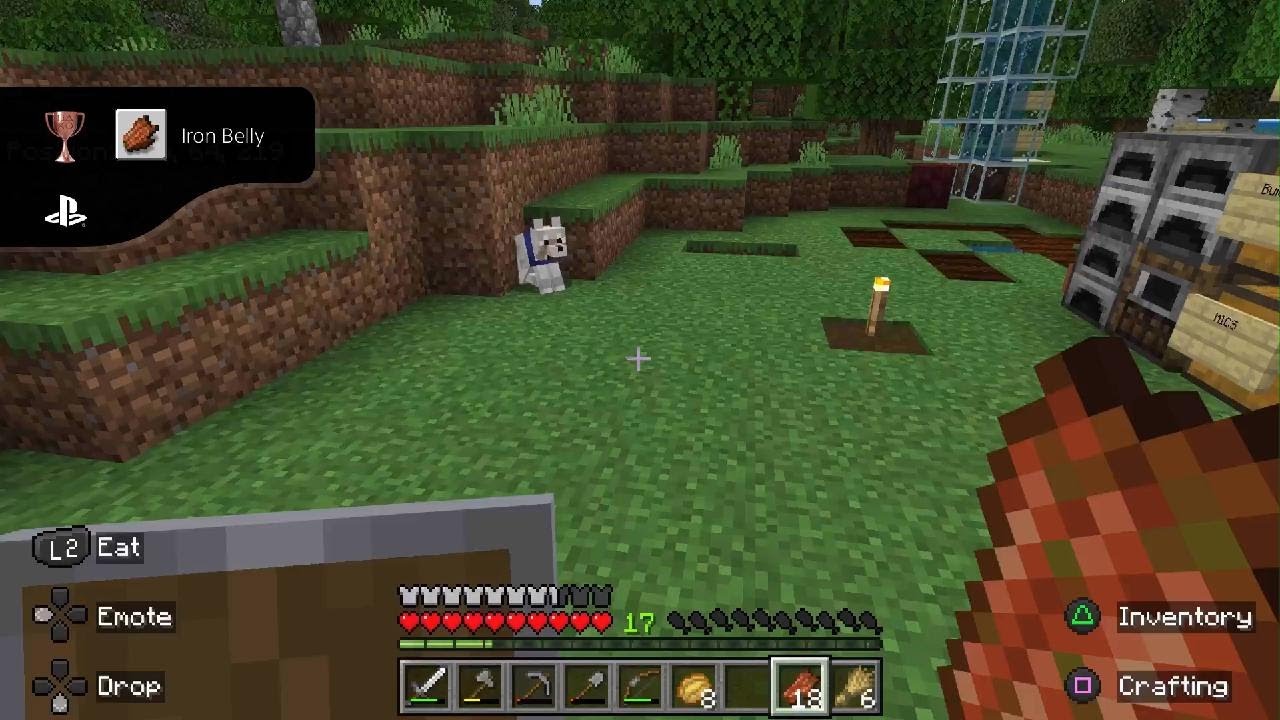 Minecraft Iron belly - YouTube