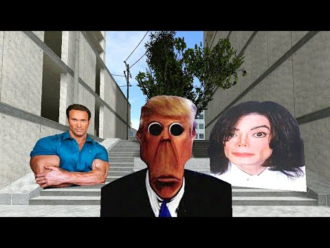 Michael Jackson, Donald Trunga And Mike O'hearn Nextbot Gmod - YouTube