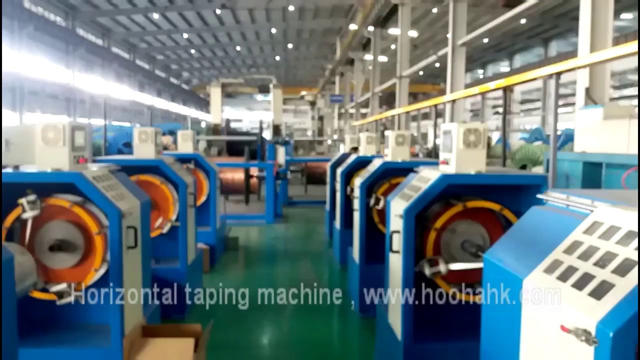 multi-layer horizontal tapping strapping machine - YouTube