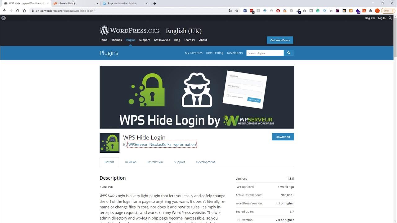 WPS Hide Login URL in Database + How to Find Wordpress Admin URL from Database - YouTube