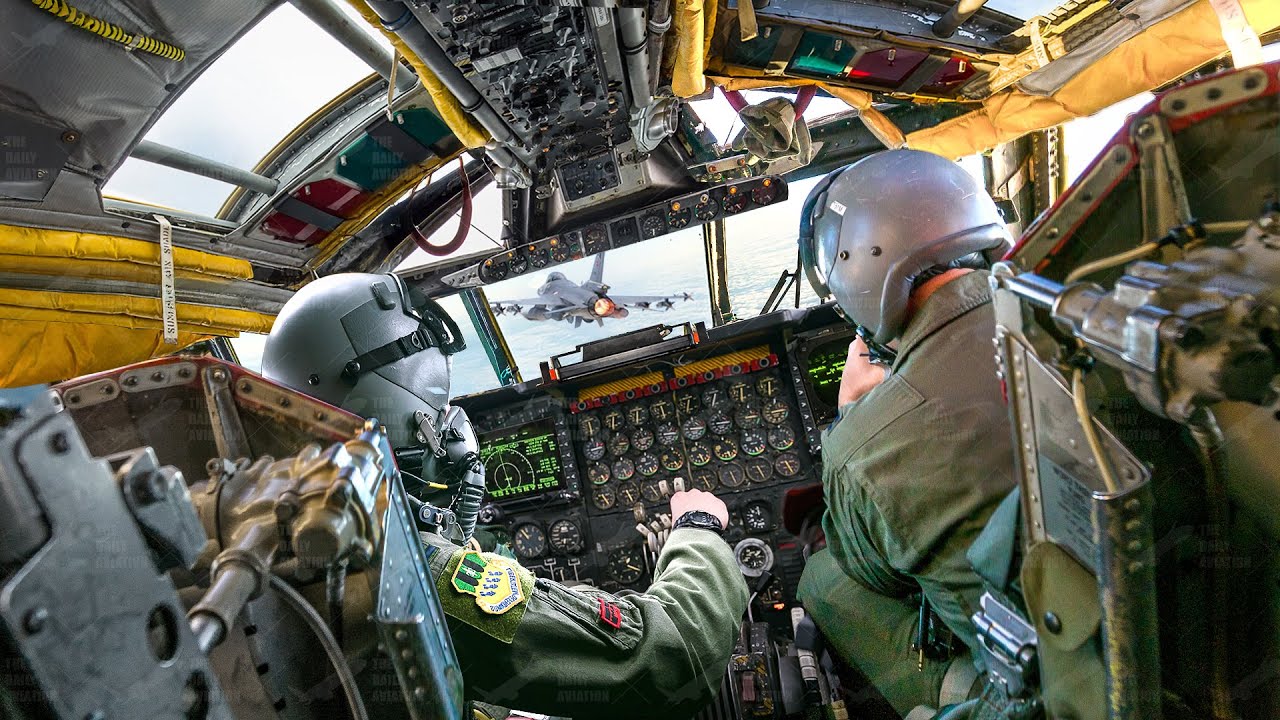 Insane Cockpit View of Feared US B-52 Bomber Flying to Its Limit - YouTube
