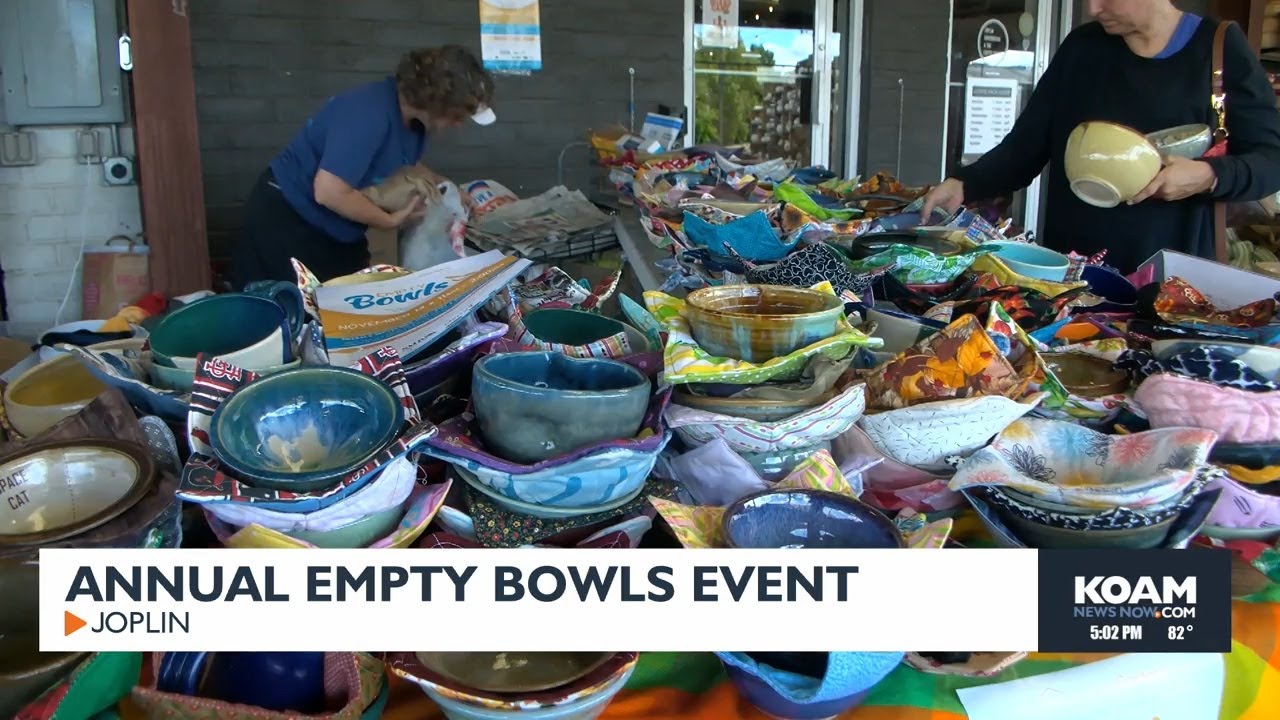 Annual Empty Bowls event - YouTube