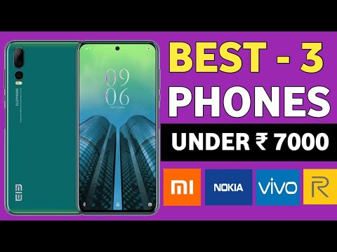 Best 3 Phones Under 7000 | Budget Phones | Best Entry level mobile upto ...