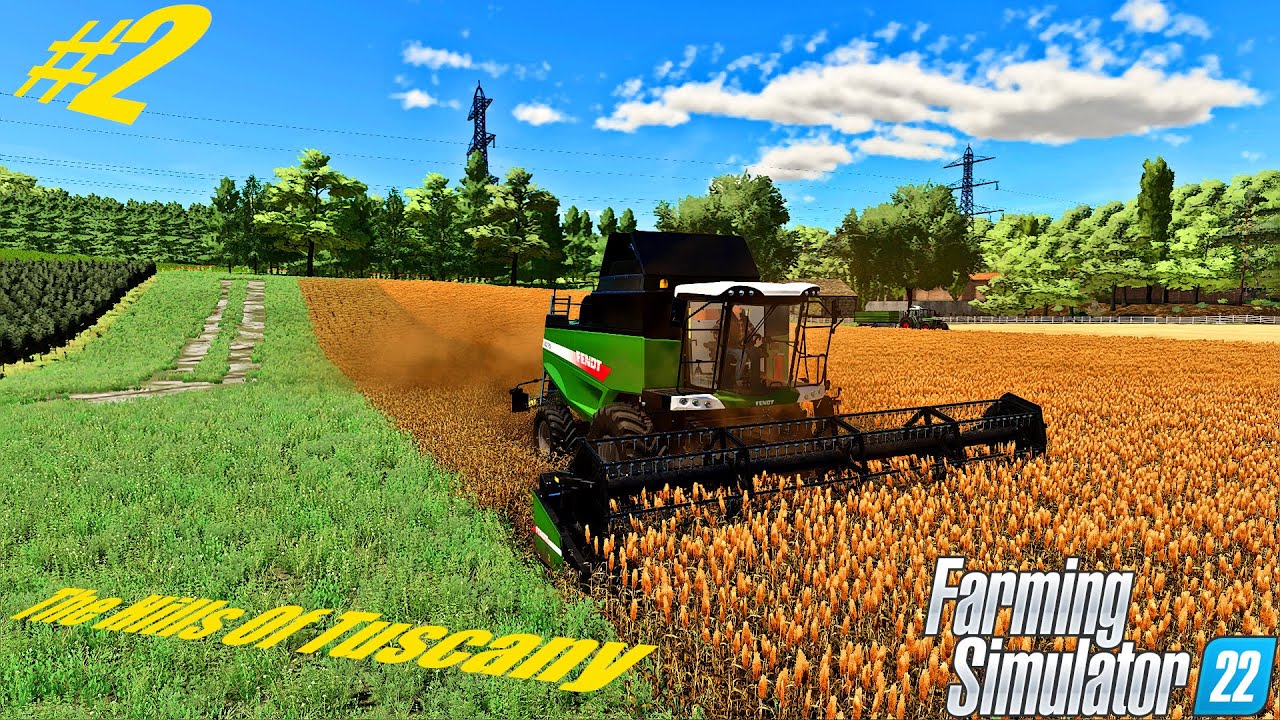 FS22/planting 8ha of corn for silage/harvesting sorghum/The Hills Of ...