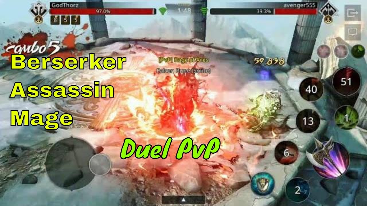 Darkness Rises gameplay: Berserker/Assassin/Mage Duels PvP - YouTube