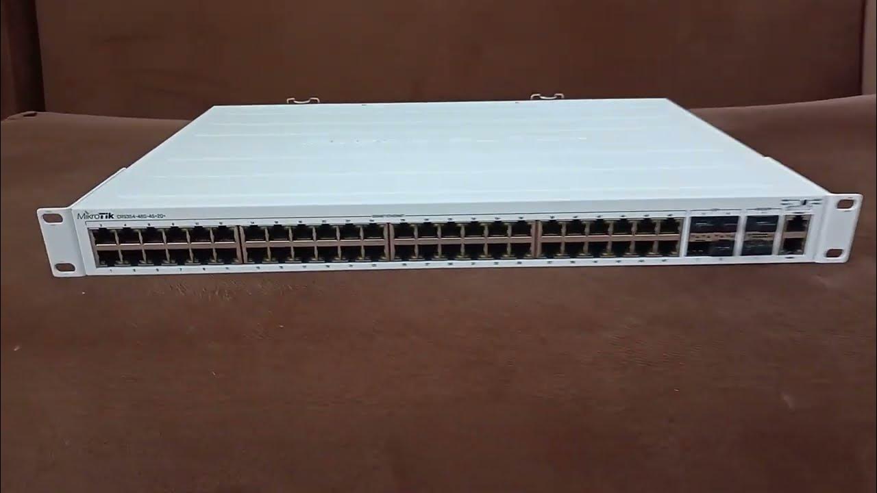 Mikrotik CRS354-48G-4S+2Q+RM 48 port Gigabit Ethernet 4 x SFP+ 10G 2 x ...