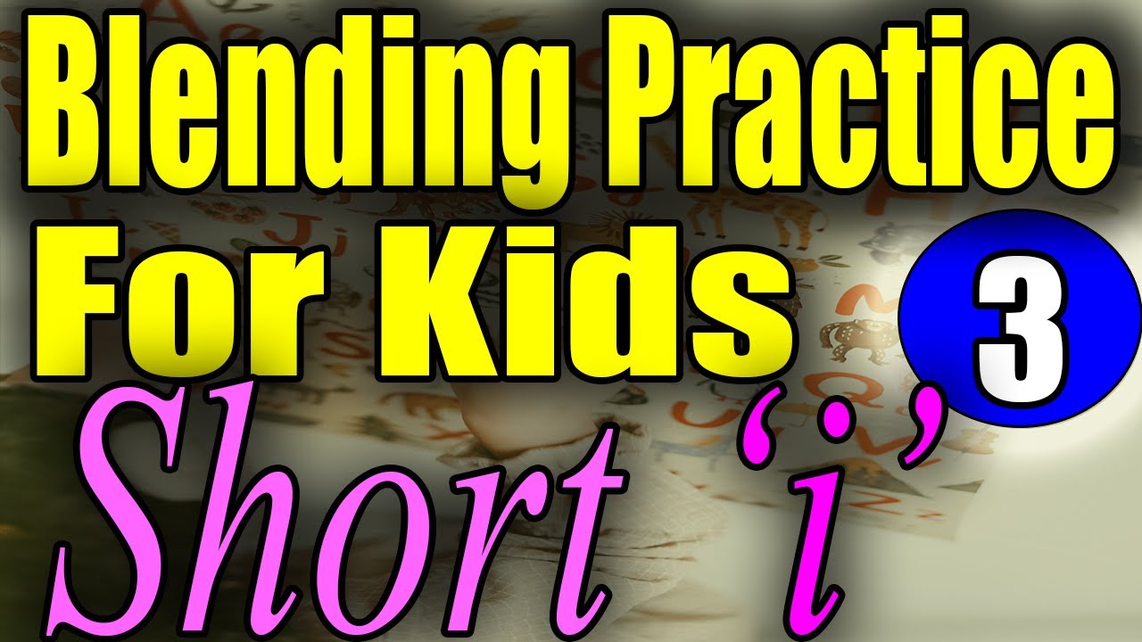 Blending Practice For Kids|Lesson 3|CV Blends|Katral Elithu - YouTube