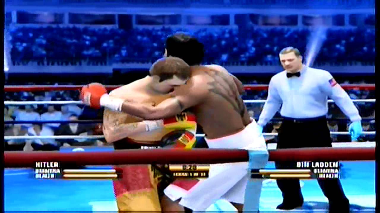 FIGHT NIGHT CHAMPION - OSAMA BIN LADDEN VS ADOLF HITLER - YouTube