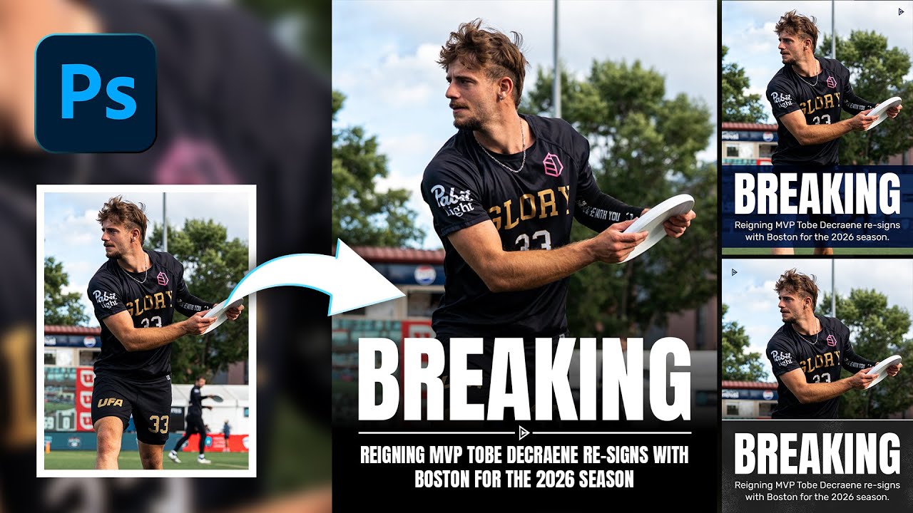 Turning a Photo Into Headline Graphics (3 ways) | Photoshop Tutorial ...