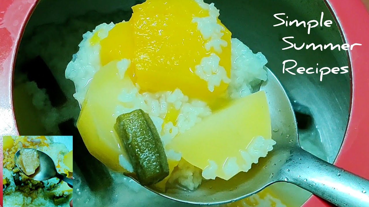 Seddo Bhat | Simple Summer Recipes | Healthy Recipe| Zero oil Recipe ...