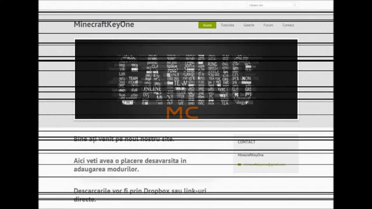 MinecraftKeyOne - O scurta descriere a site-ului nostru - YouTube
