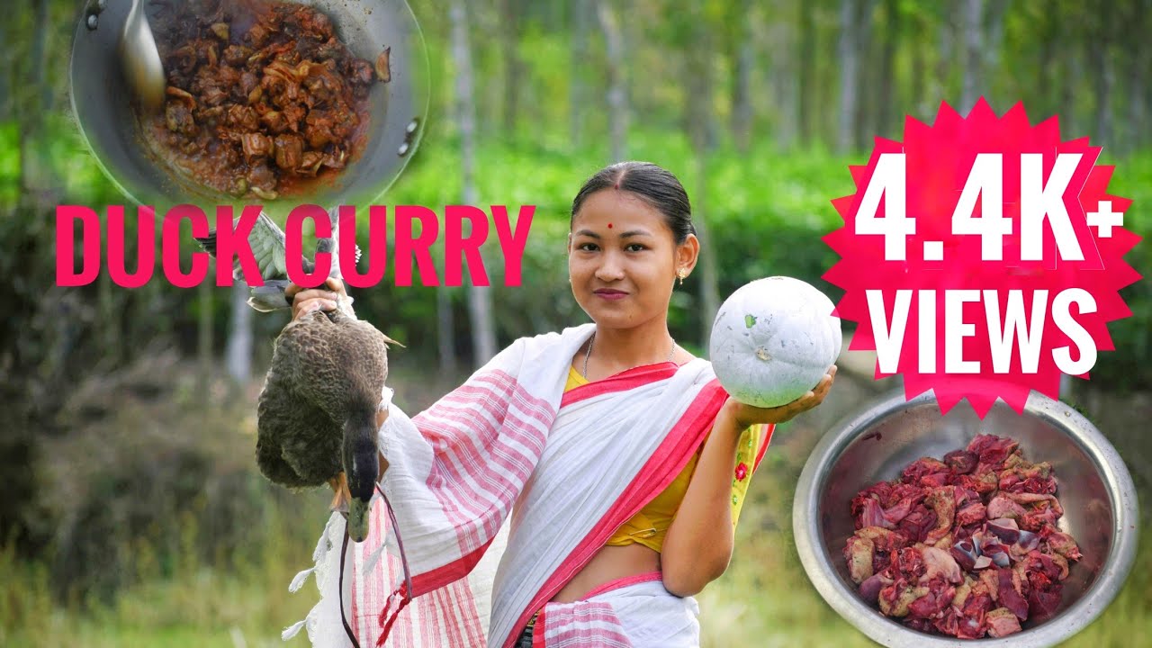 Traditional Duck Curry with Ash Gourd | Village Style Authentic Recipe ...