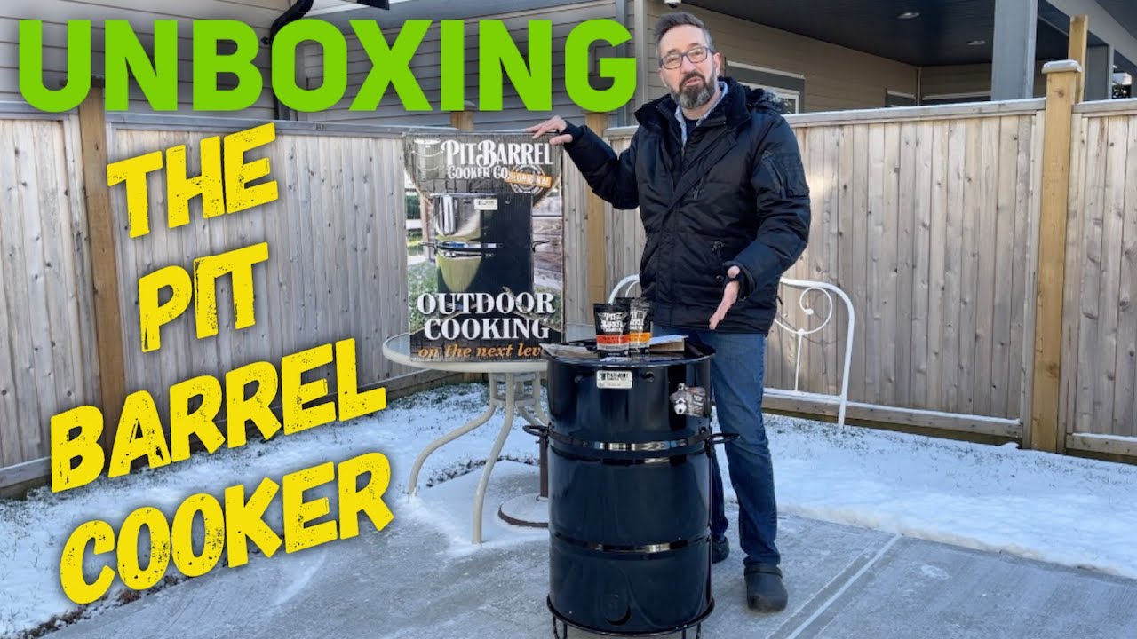 Unboxing the Pit Barrel Cooker - YouTube